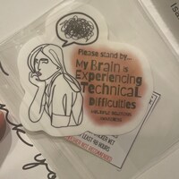 I Realize I May Not Look Sick, Invisible Illness Sticker, Illness ...