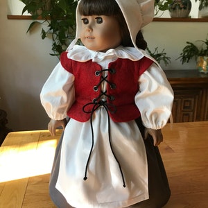 Pretty Pilgrim 18 Inch Doll Clothes Pattern Designed to Fit Popular 18 ...