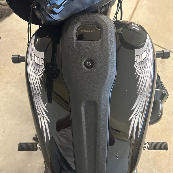 Old School - H20 - 2pc - Motorcycle Tank Side Decal Set for Harley ...