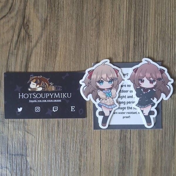 Sameko Saba Vinyl Sticker and Charm - Etsy