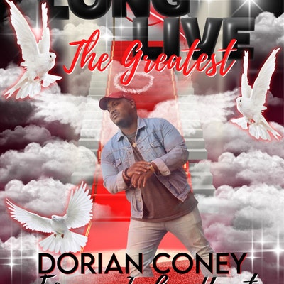 Red Black Heaven Long Live Forever in Our Hearts Angel Wings Memorial ...