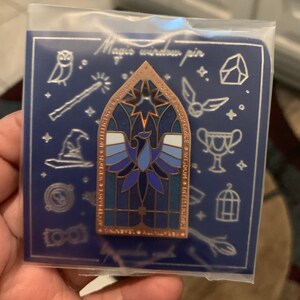 Stained Glass Magic Windows Enamel Pins Set - Etsy