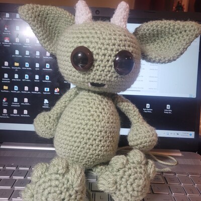 Goober the Goblin crochet PATTERN PDF ONLY - Etsy