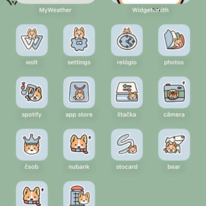 Pick A Moon Cat Ios Icons Pack iPhone Theme App Cover - Etsy