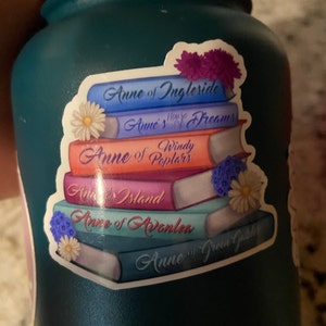 Outlander Book Stack Sticker Outlander Bookish Sticker - Etsy