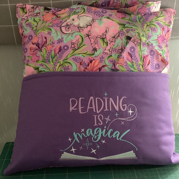 Reading is Magical Embroidery Design - 4x4 5x7 6x10 8x8 Sizes Included ...