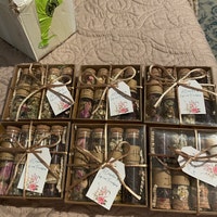 Artisan Tea Collection: Glass Tube Tea Set With 12 Exquisite Flavors ...