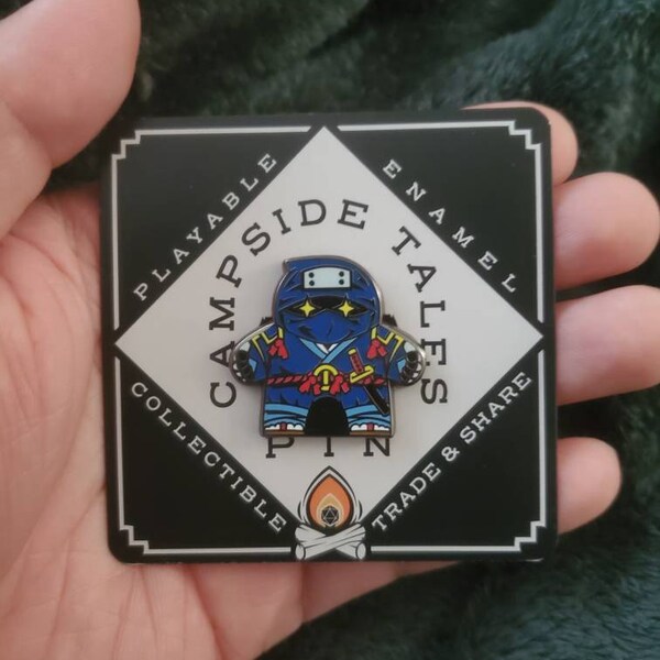 Treasure Chest Token - D&D / RPG Playable Enamel Sliding Pin - Etsy