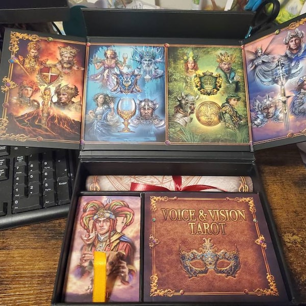 Tarot Deck - Special Edition - Voice & Vision Tarot - Etsy