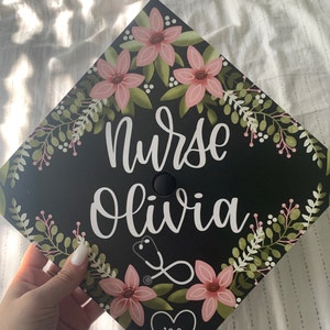 Grad Cap Topper Graduation Gift Tassel Custom Grad Quote Grad | Etsy