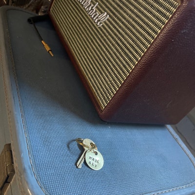 Thick Double Sided Brass Key Tag Labels Any Custom Text Super Quality ...