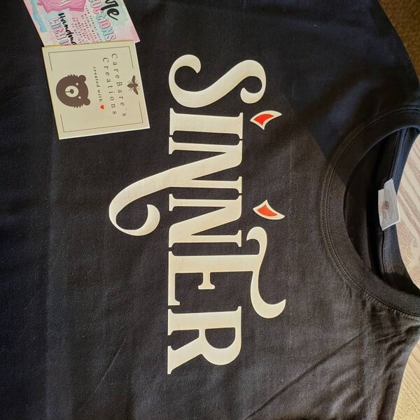 SINNER SVG File - Svg Files - Svg - Digital Downloads - Sinner Svg ...