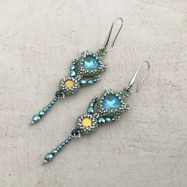 Tutorial 'medieval Queen' Bangle Beading Pattern. Digital Download. PDF ...
