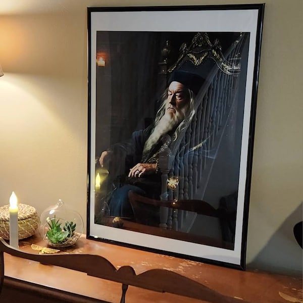 Wizard Portraits With Frames | SET OF 8 | Magical Party Harry Wizard ...