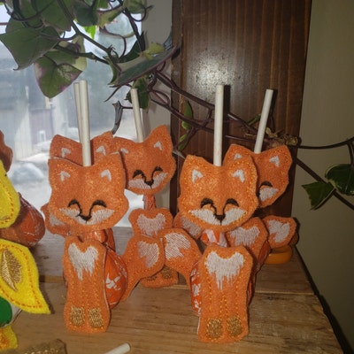 Fox Lolly Design Sucker Lollipop Holder Candy Holder in - Etsy