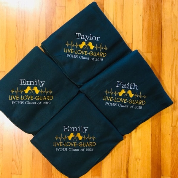 Color Guard Crossed Flags Embroidery Design 3 Sizes Included! 2", 3", 4 ...