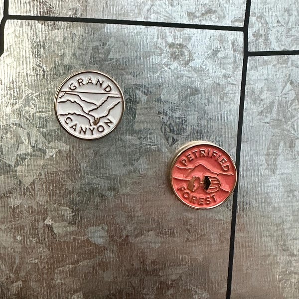 Utah National Parks Magnetic Token Bundle - Etsy