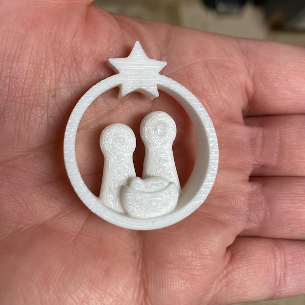 Slotted Silhouette Nativity, 3D Print Downloadable STL Files 3D Print ...