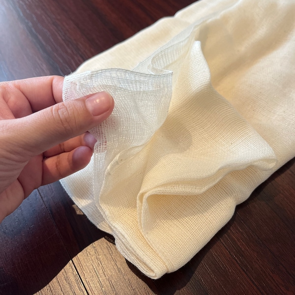 Cotton Scrim, Undyed Cotton Fabric, Gauze, Art Cloth, Scarf for Nuno ...