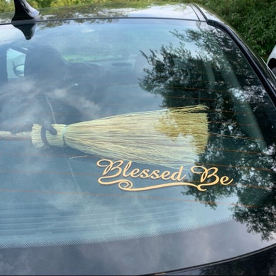 Blessed Be CAR DECAL Pagan Wiccan New Age Sticker - Etsy