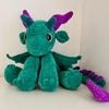 Snuggle Dragon Crochet Pattern, Original Snuggle Dragon, Crochet Dragon ...