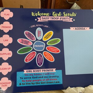 Girl Scout Perfect Attendance Certificate/award Printable Editable ...