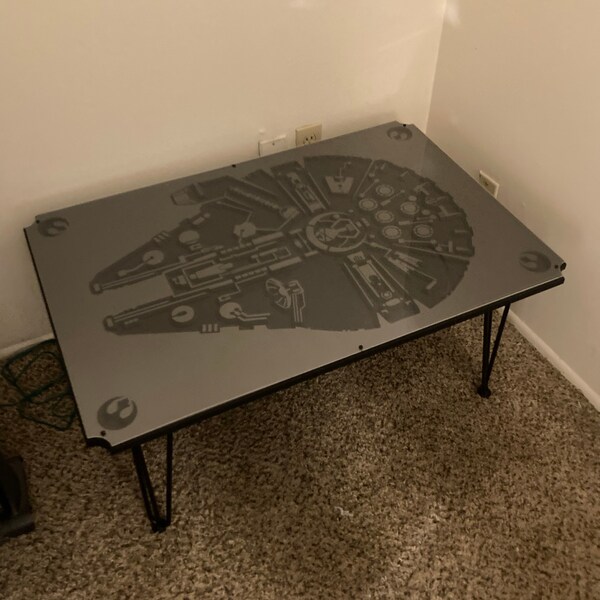 Hand Made Carved Table Tops, Star Wars and Marvel Themes, Look Great ...
