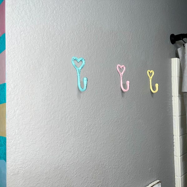 Number Wall Hook - Custom Painted Number Hook - Sports Number Hook ...