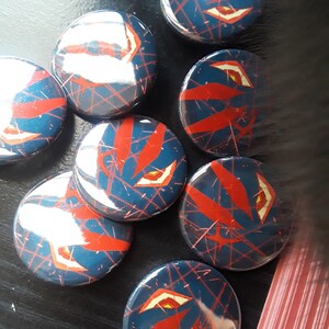 25 2.25 Inch Full Color Custom Buttons W/ Pin. We Can Make ANY Size ...