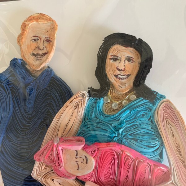 Cute I Love You Card. Funny Math Gift. Mathematics Equation Quilled ...