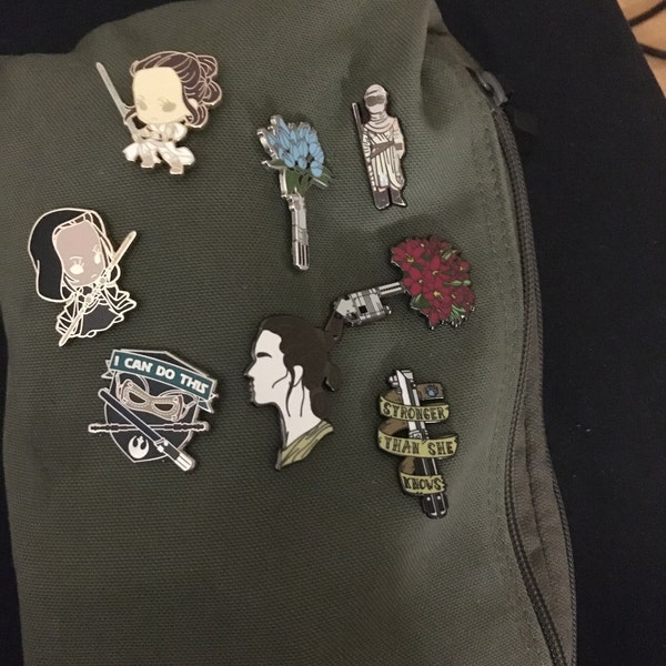 I Can Do This Enamel Pin Badge - Star Wars Rey Pin - Positivity Pin - Etsy
