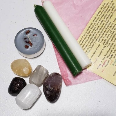 1 Homemade Ritual/chime Candles - Etsy