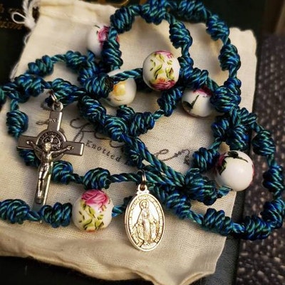 PREPARE Knotted Rosary Rope Rosary twine Rosary Cord Rosary First ...