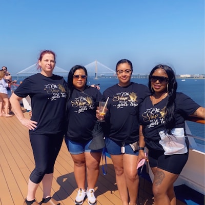 Cruise Girls Trip SVG, Aw Ship It's a Girls Trip Svg, Friends Vacation ...