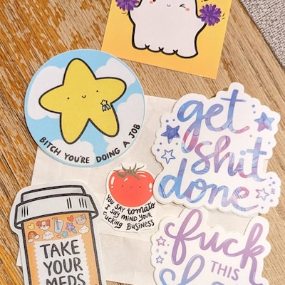 OT Sticker Bundle Die-cut Vinyl Sticker Waterproof Dishwasher Safe ...