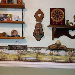 Architectural Scroll Berry Die-cut Border Light Navy/green Oa8211b - Etsy