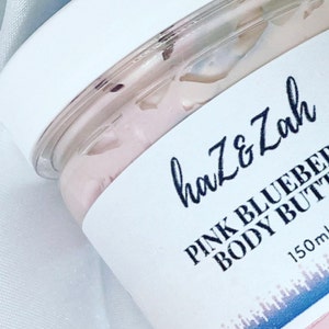 Editable Gold Peach Cosmetic Label Templates Body Butter,sugar Scrub ...