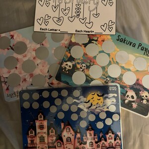 Woodland Creature Mini Savings Challenge Digital Download - Etsy