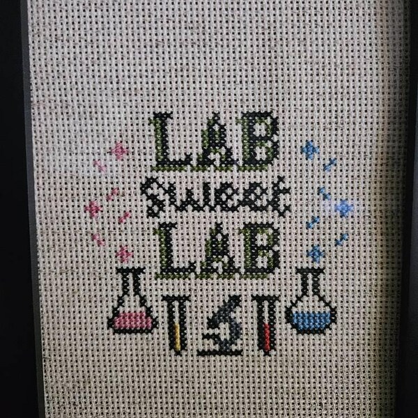 Science Themed Cross Stitch and Back Stitch Pattern Bundle - Beginner ...