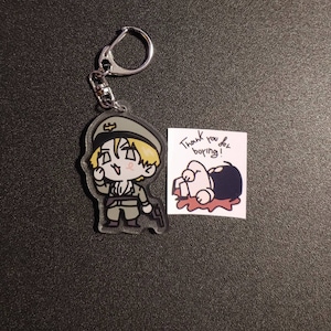 Fear and Hunger Keychain Preorder - Etsy Canada