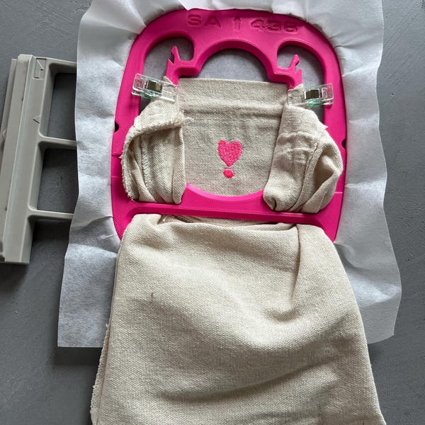 Sock Hoop™ Embroidery Aid Insert: Fits Brother / Baby Lock 4x4 Hoops ...