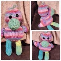 Theo - Knitting Machine Monkey Tutorial PDF Pattern Sentro Addi Express Circular Knitting ...