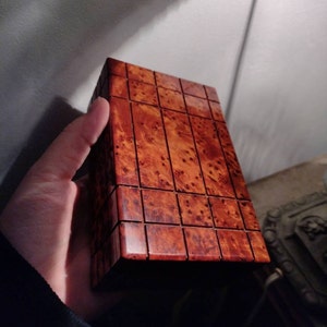 Set of 2 Wooden Puzzle Boxes Fast Shipping Secret Jewelry Box Case ...