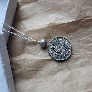 Sixpence Coin. Wedding Gift. Lucky Wedding Six Pence. English Rose. Irish Shamrock. Scottish ...