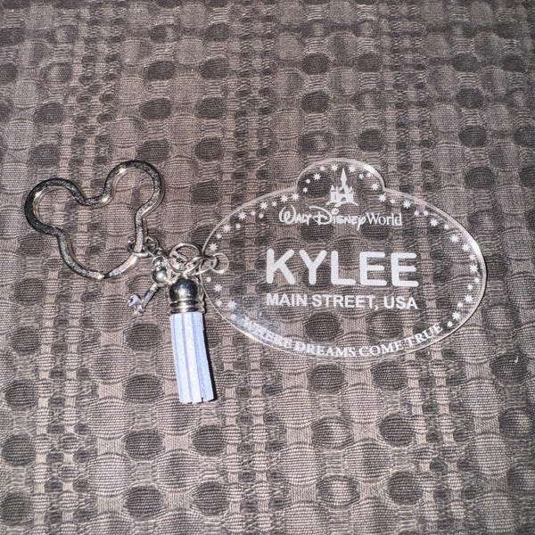 Walt Disney World 50th Anniversary Cast Member Inspired Acrylic Key ...