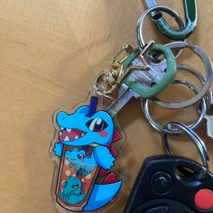 Bulbasaur Boba Keychain - Etsy