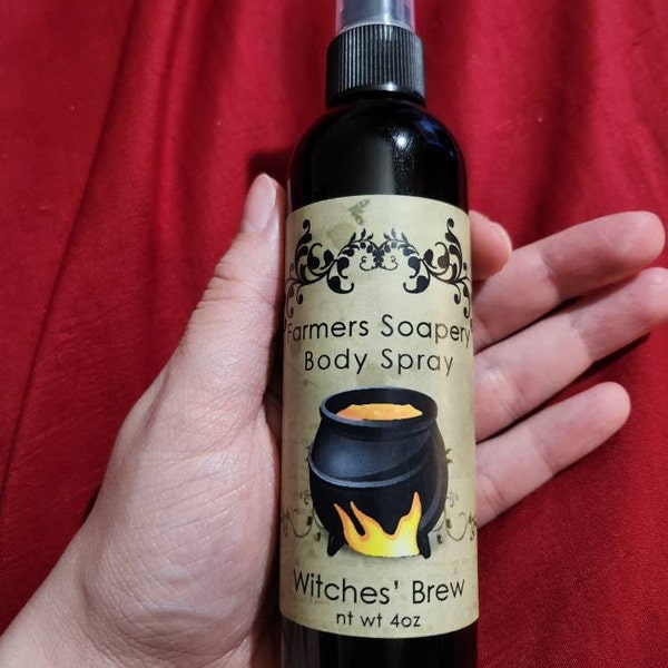 Hippie Chick Scented 4oz Body Spray Lavender Patchouli Body Spritz ...