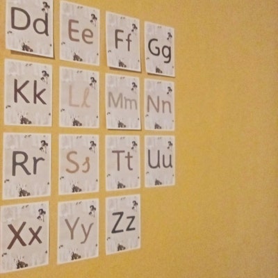 Clock Poster for Kids Educational Poster Wall Art for - Etsy