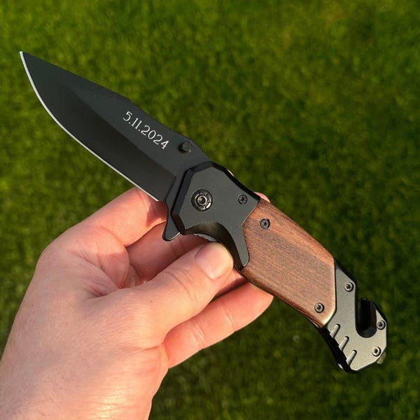 Personalized Gift Knives Handmade Mens Boyfriend Gift for Him, Fathers ...