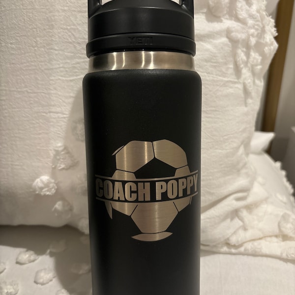 YETI Personalized SOCCER Ball - Player, Coach Gift, Laser Engraved ...